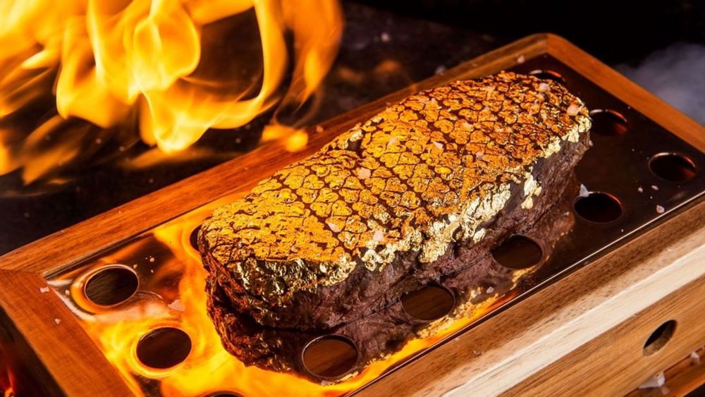 Dishes Infused With Gold | Edible Gold Dishes In Dubai