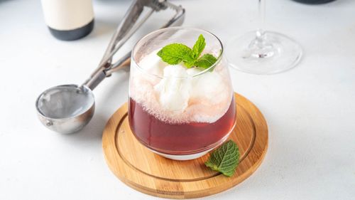 Red Wine Floats? Ice Cream Meets Merlot In Viral Trend