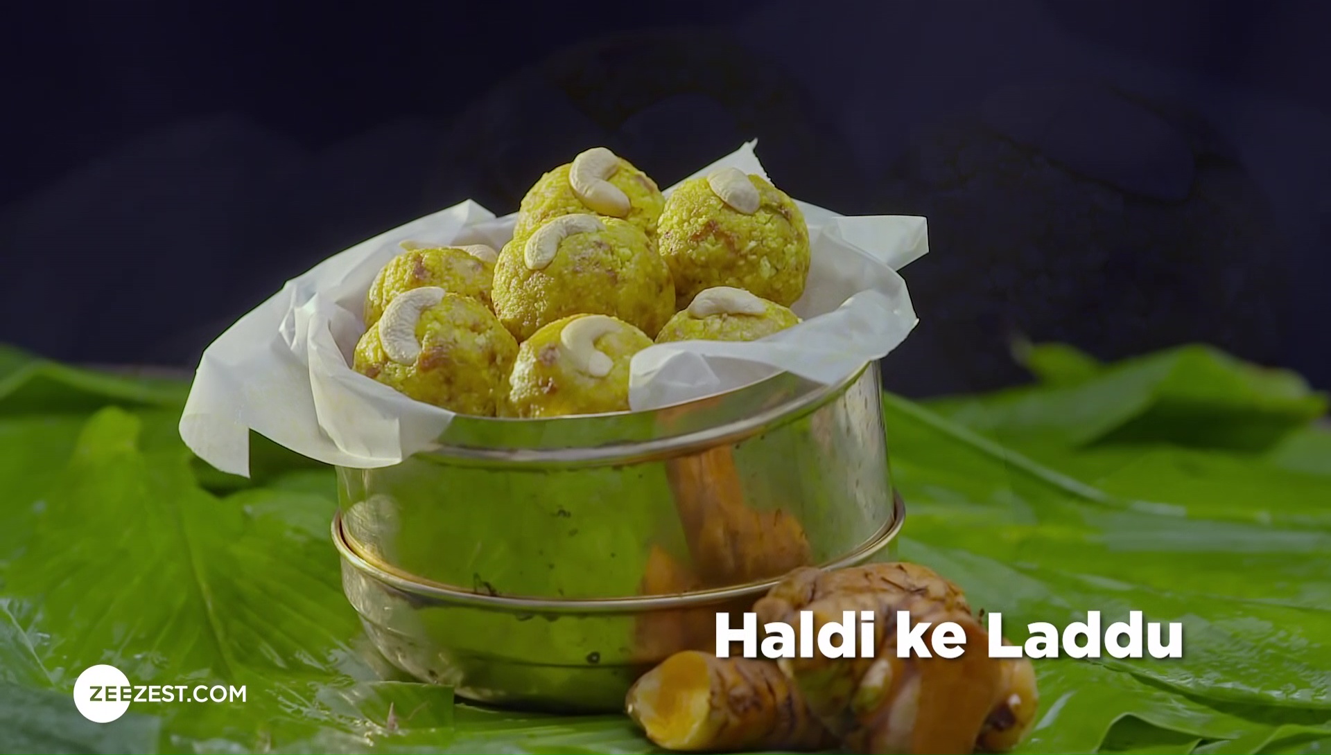 Watch Haldi Ke Laddu Recipe By Chef Pankaj Bhadouria