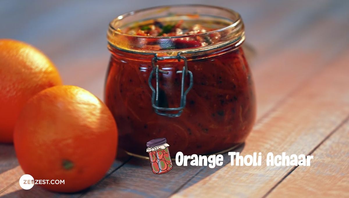 Watch Orange Tholi Achaar Recipe By Chef Ajay Chopra