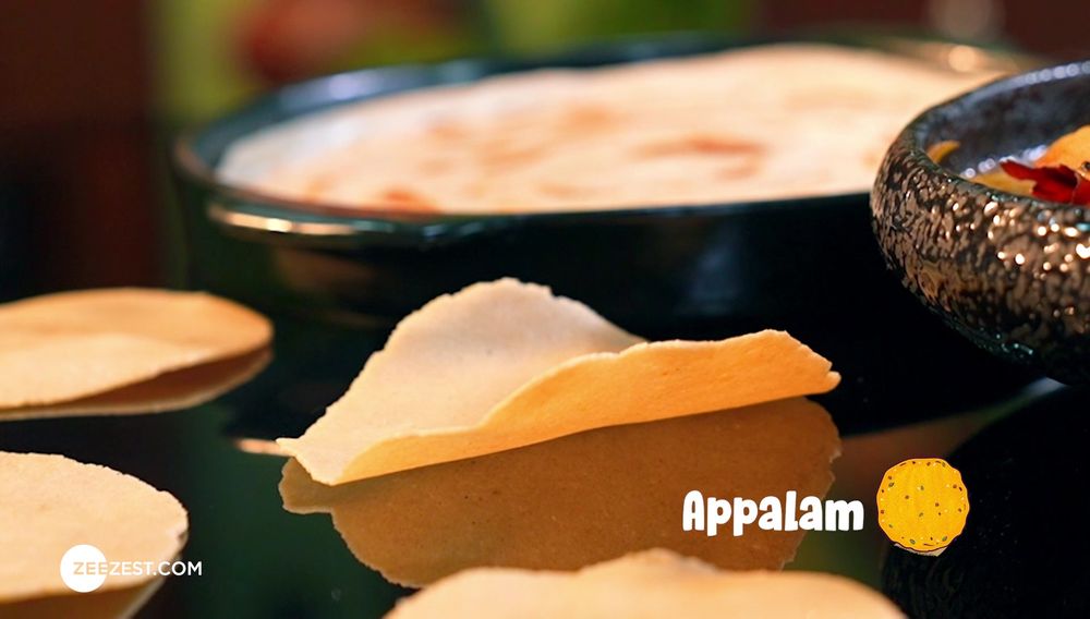 Watch Appalam Recipe By Chef Ajay Chopra | ZeeZest Recipes
