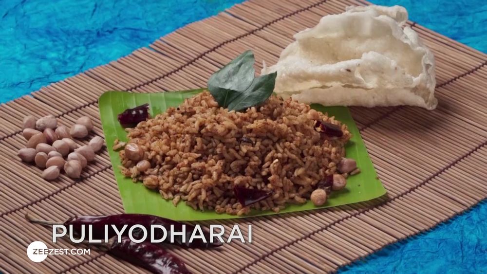 Watch Puliyodharai Recipe By Chef Rakesh Raghunathan
