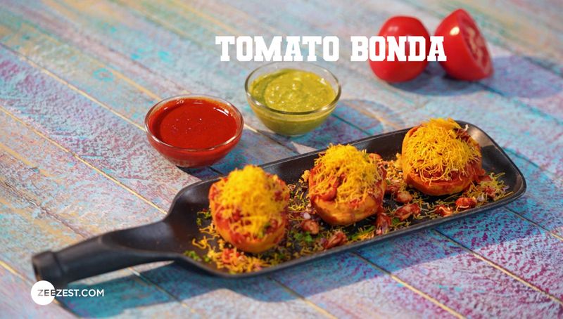Watch Tomato Bonda Recipe By Chef Smit Sagar
