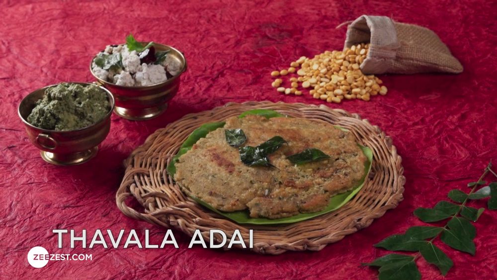 Watch Thavala Adai Recipe By Chef Rakesh Raghunathan