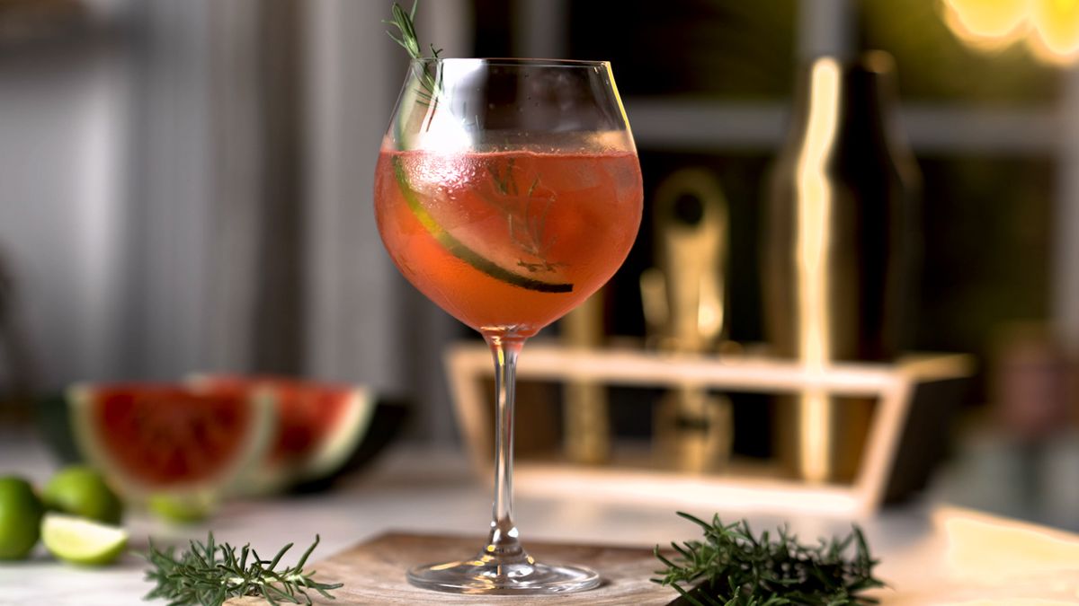 Watch Refreshing Watermelon G&T Cocktail Recipe | ZeeZest