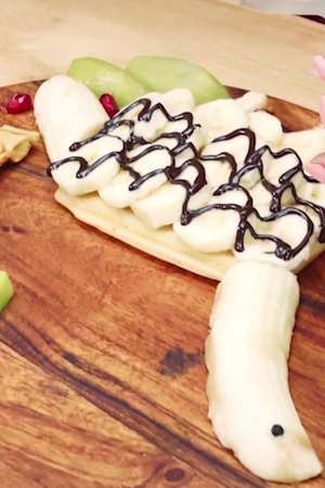 Watch Dinosaur Waffle Recipe By Chef Pankaj Bhadouria