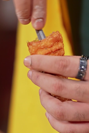 Watch Katori Chaat & Cone Chaat Recipe By Chef Smit Sagar