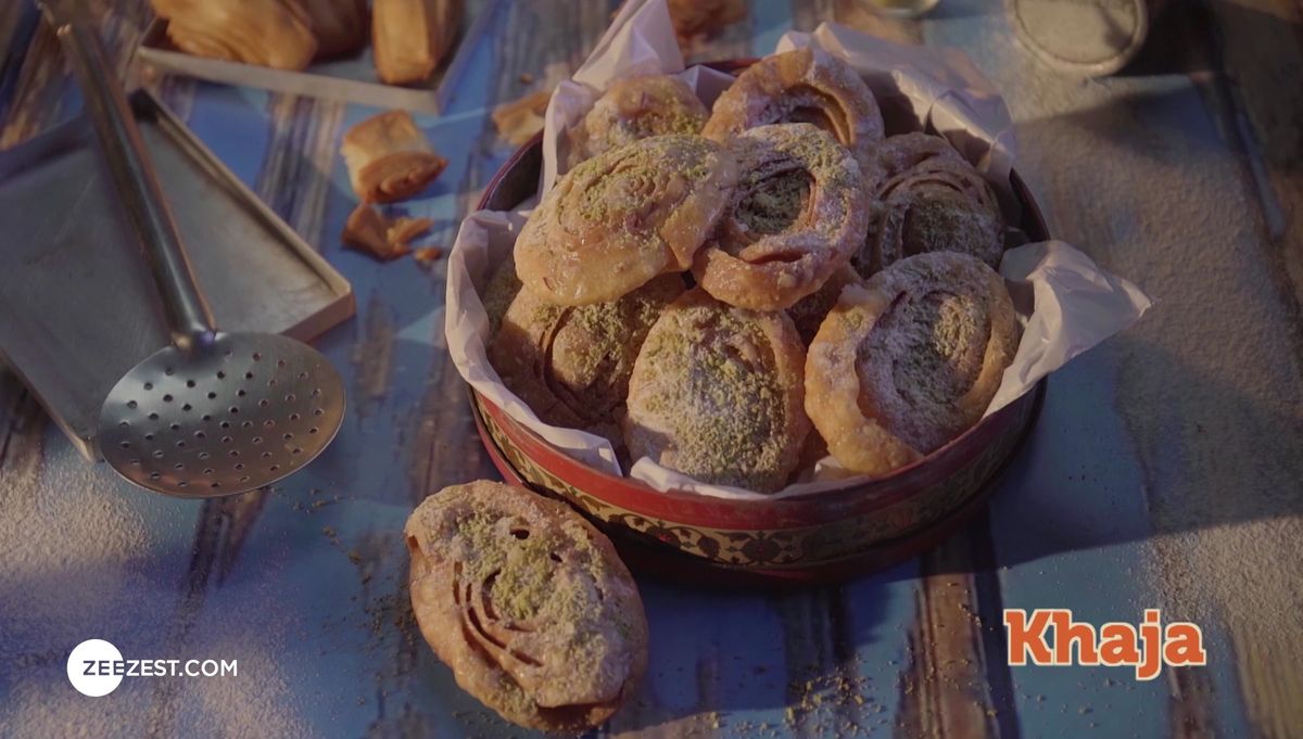 Watch Khaja Recipe By Chef Harpal Singh Sokhi