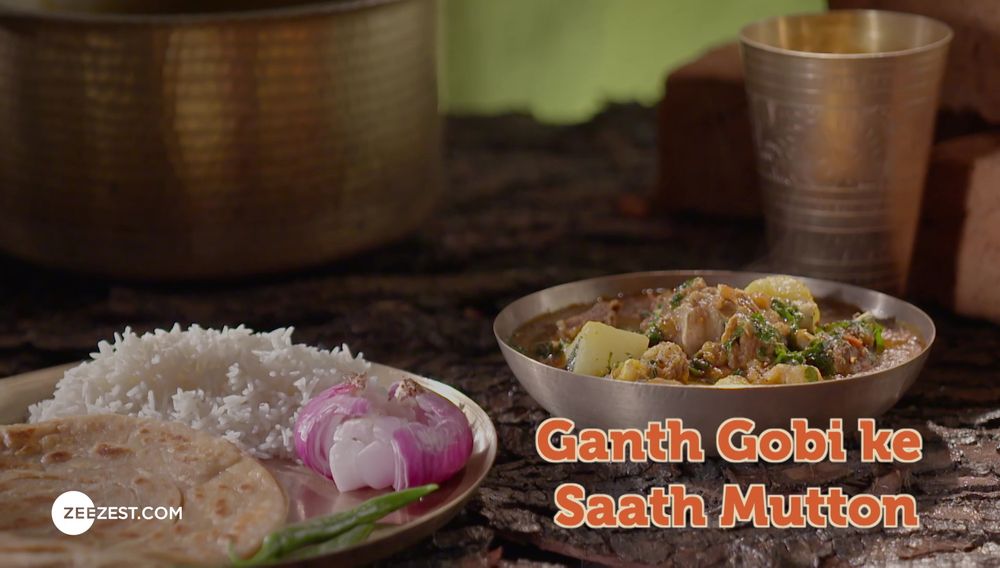 Chef Harpal Singh Sokhi's Ganth Gobi Ke Saath Mutton Recipe | ZeeZest